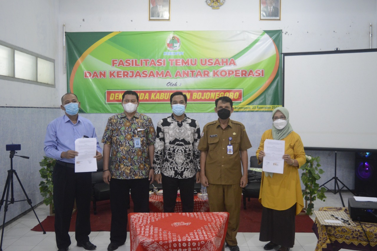 Dekopinda Bojonegoro Fasilitasi temu usaha dan kerjasama antar koperasi ...